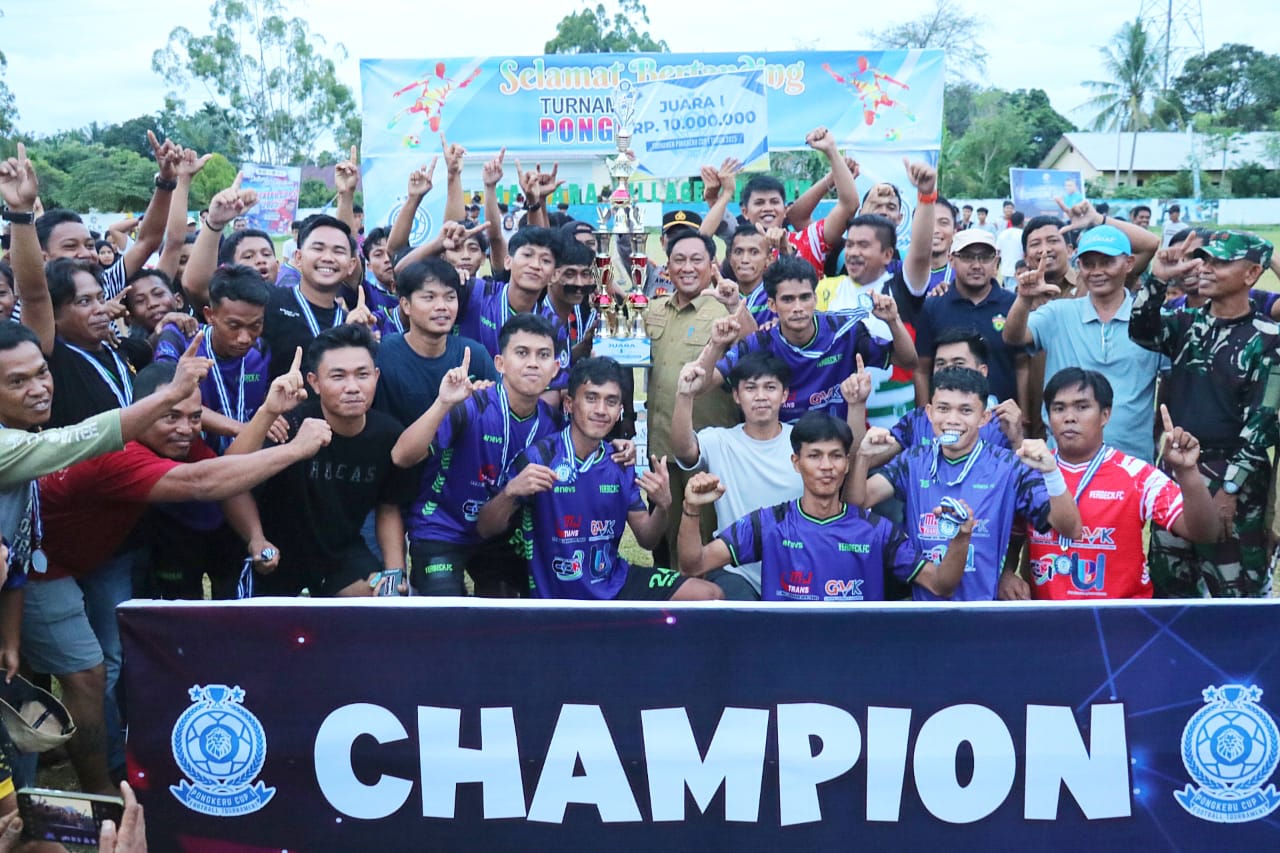 Ratusan Penonton Saksikan Final Sengit Pongkeru Cup 2025, Ini Juaranya ...